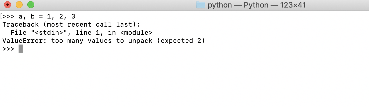 Python Variables