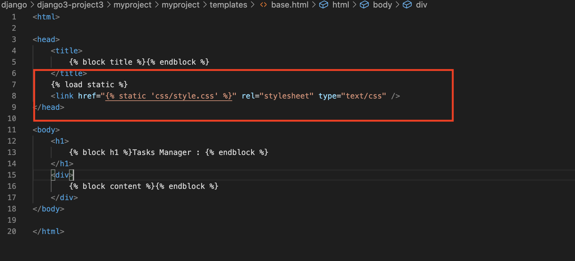 Django 3 Using Static Files In Templates Devtutorial