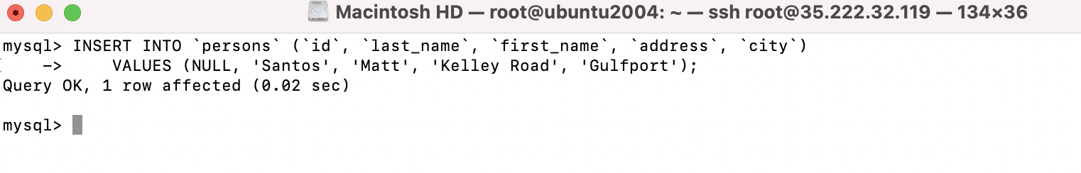 How To Use MySQL From The Command Line On Ubuntu Server 20 04