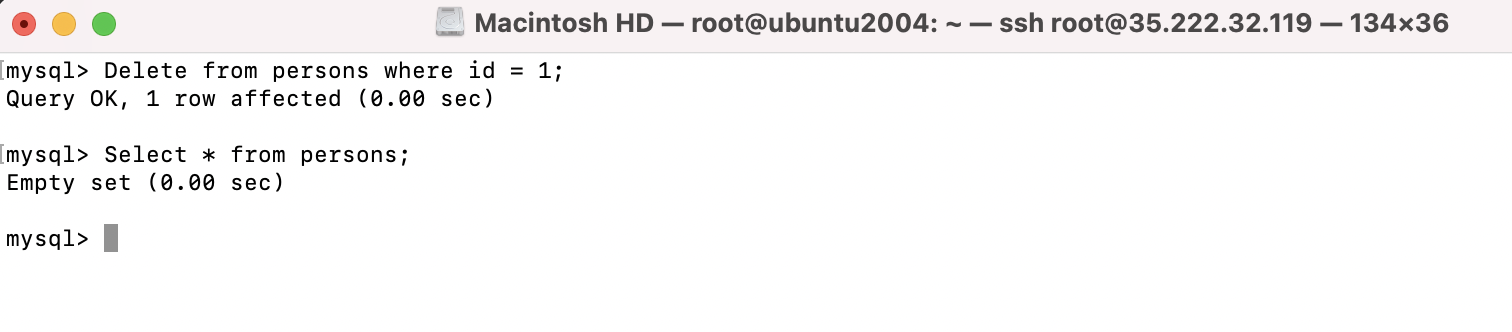 How To Use MySQL From The Command Line On Ubuntu Server 20 04